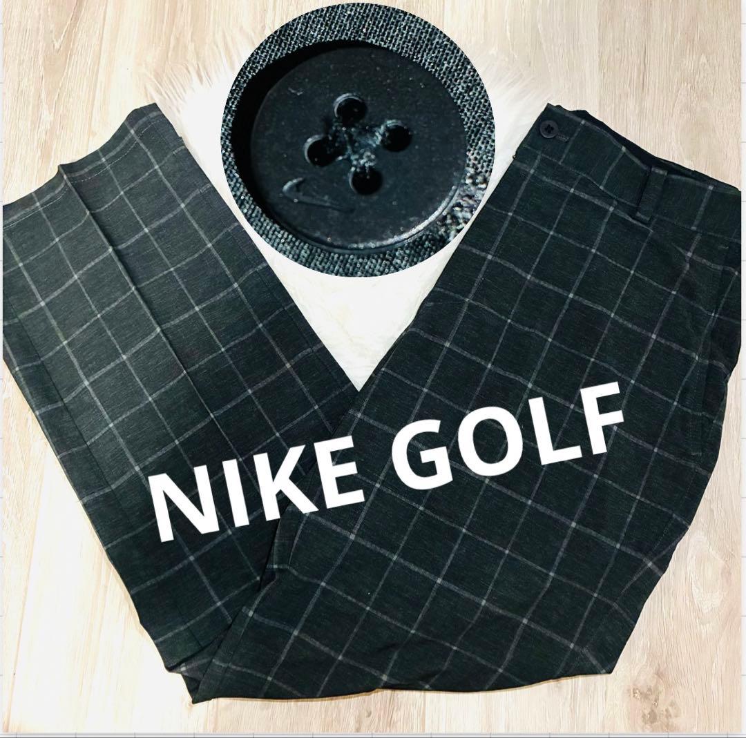 未使用級　NIKE GOLF ナイキゴルフ　チェック柄　ツアーモデル　最高級