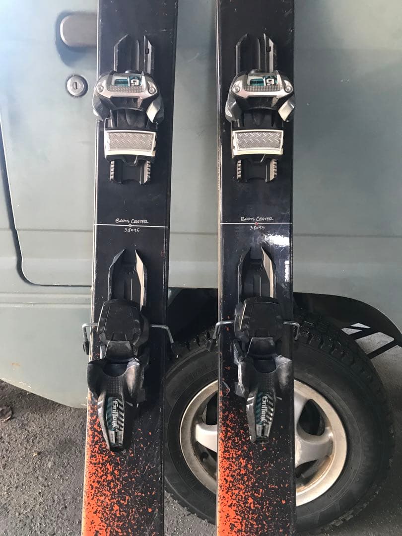 Ogasaka E-TURN 10.8 スキーマーカービンディング セット