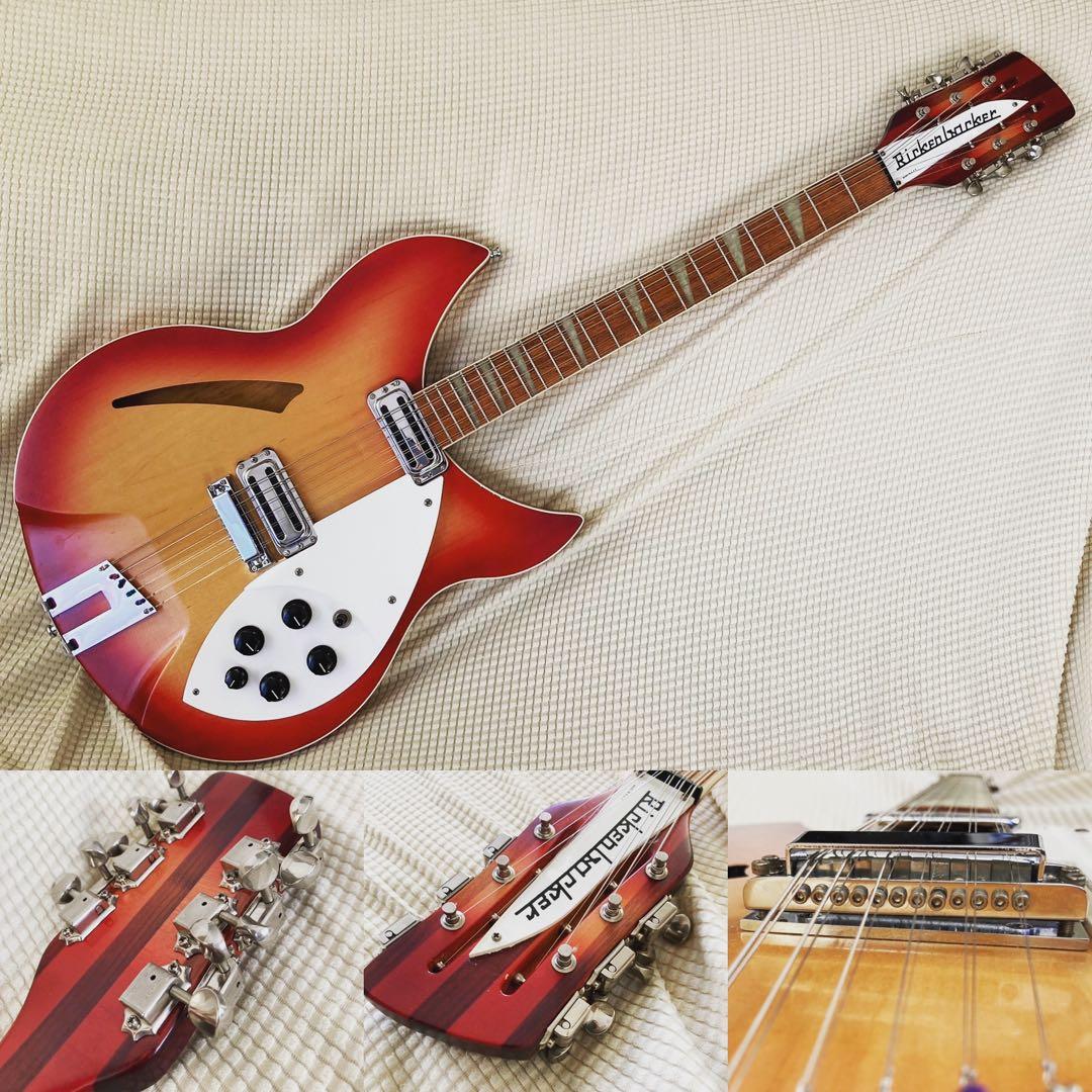 極希少 Rickenbacker 360/12 V64 Fireglo 12弦