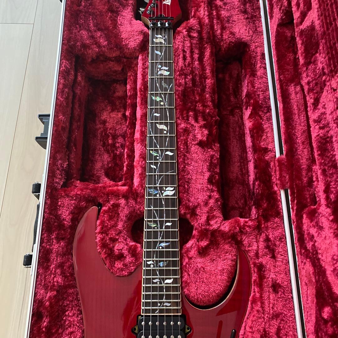 Ibanez j.custom RG8570-RS ハードケース付