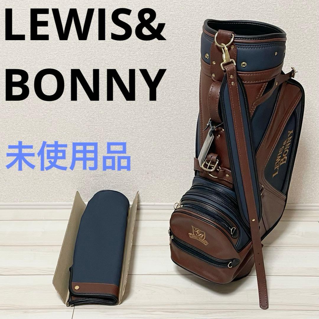 【希少未使用】kasco キャディバッグ Lewis&Bonny ルイス&ボニー