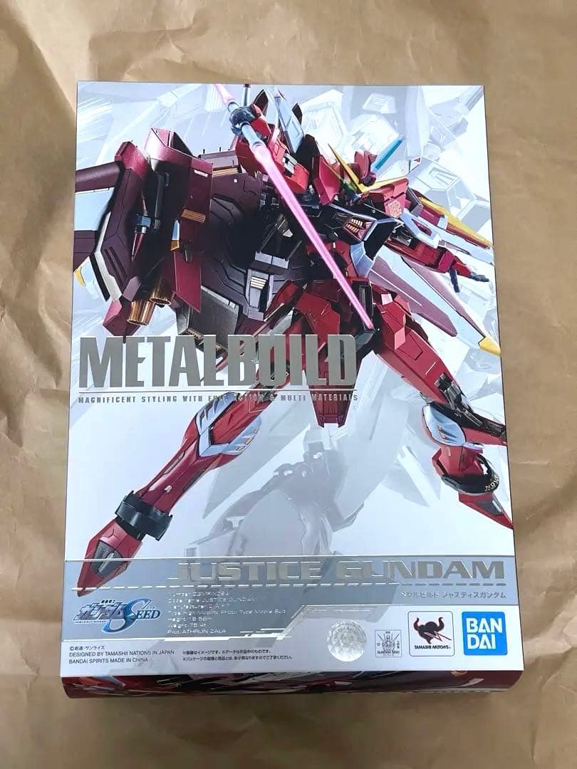 《新品未開封》メタルビルド ジャスティスガンダム