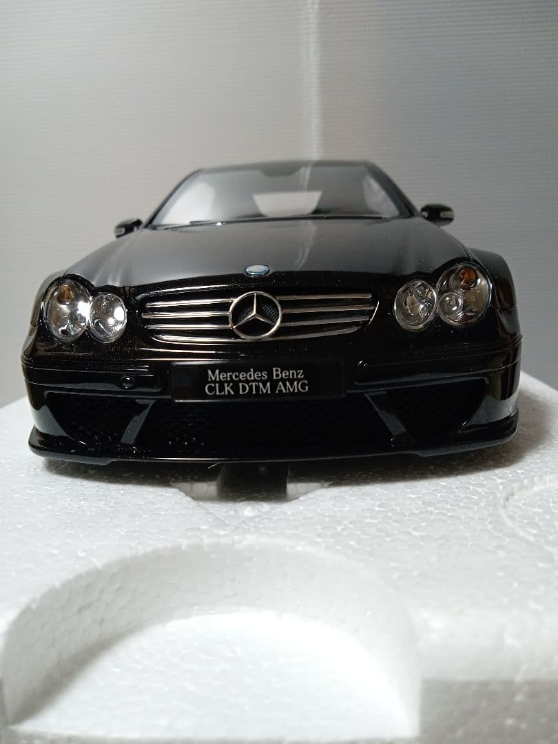 京商 1/18 メルセデスベンツ CLK DTM AMG 黒 クーペ ミニカー