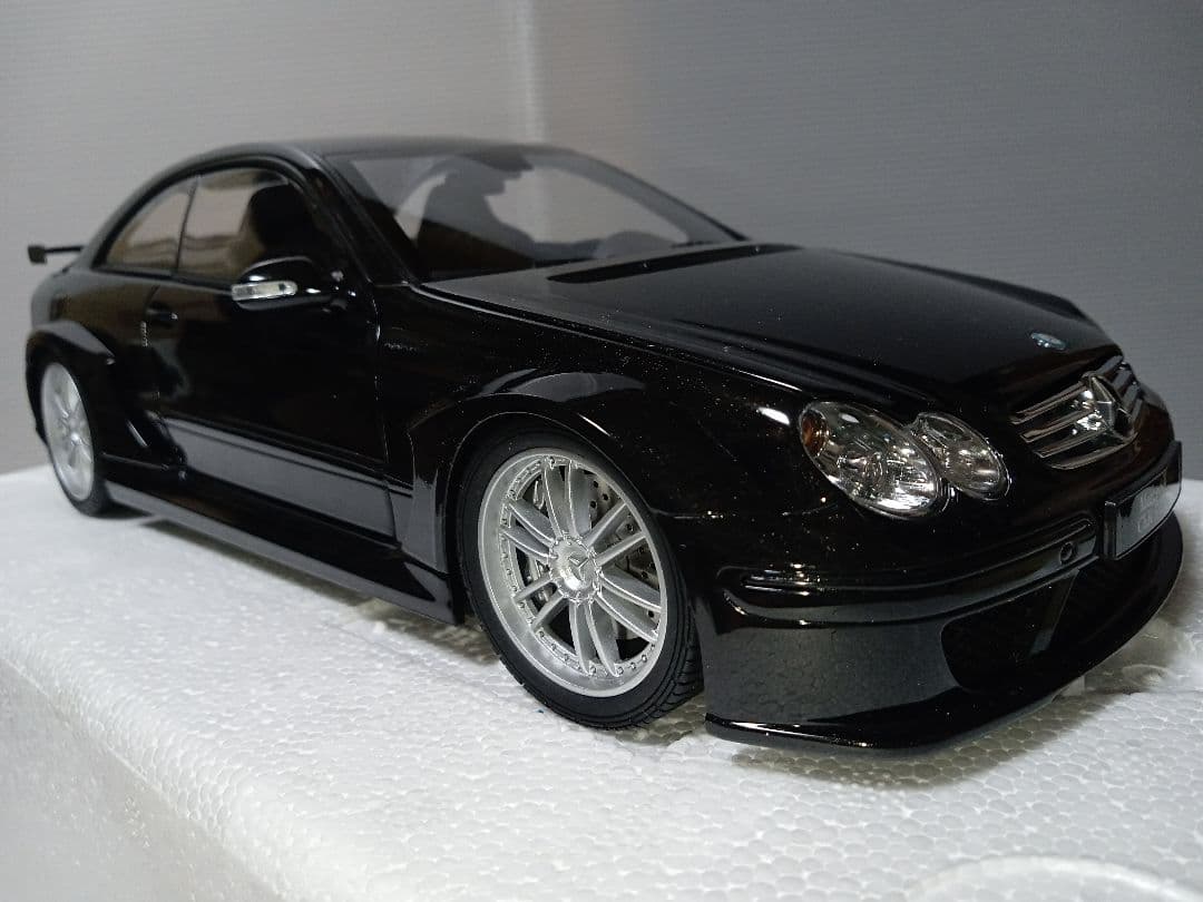 京商 1/18 メルセデスベンツ CLK DTM AMG 黒 クーペ ミニカー