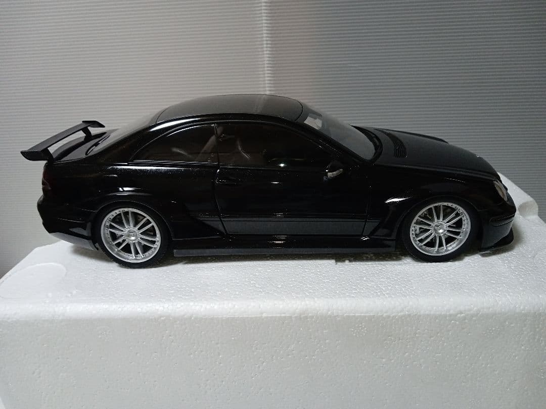 京商 1/18 メルセデスベンツ CLK DTM AMG 黒 クーペ ミニカー