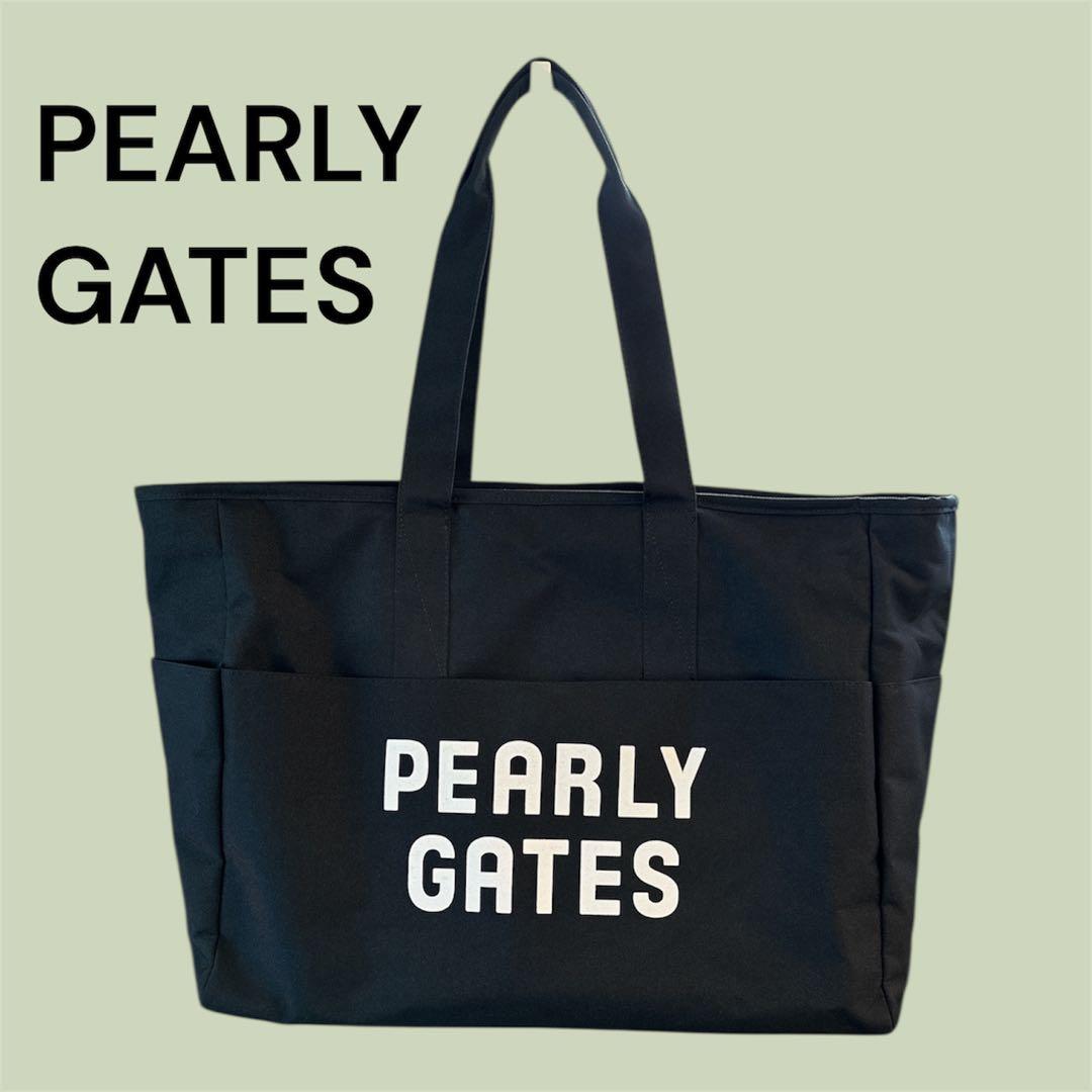 美品　PEARLY GATES ロッカーバッグ ブラック