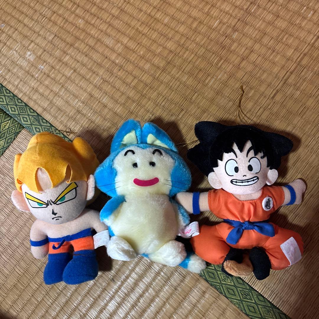 ドラゴンボール 3体セット 孫悟空&スーパーサイヤ人 当時物 UFOキャッチャー