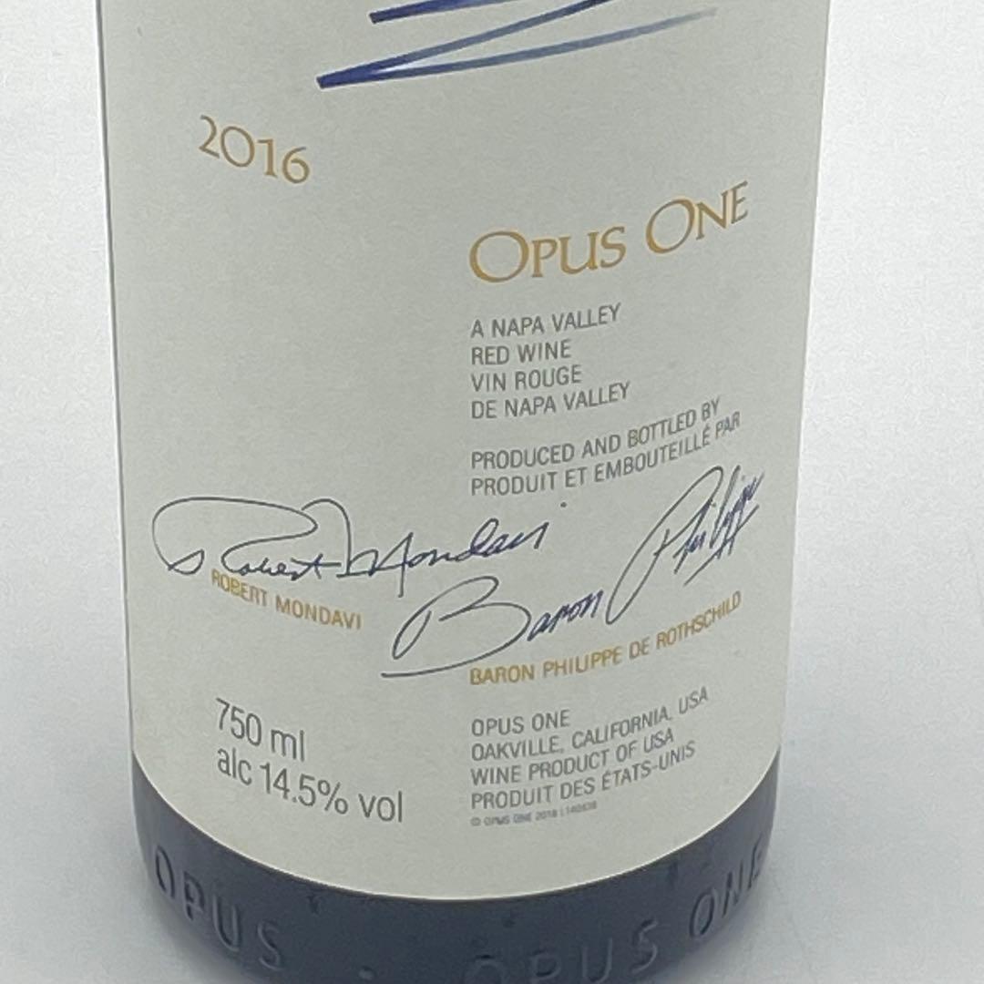 【未開栓】Opus One オーパスワン 2016 赤ワイン 750ml