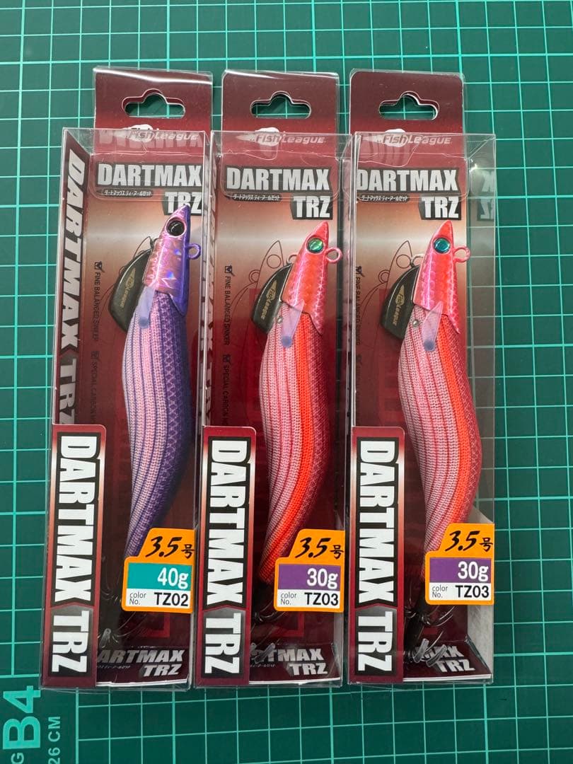 新品未使用　DARTMAX TRZ エギ 30g 40g 3本セット