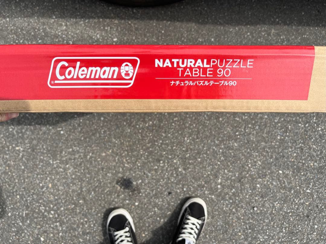 テーブル・チェア・ハンモック Coleman NATURAL PUZZLE TABLE 90
