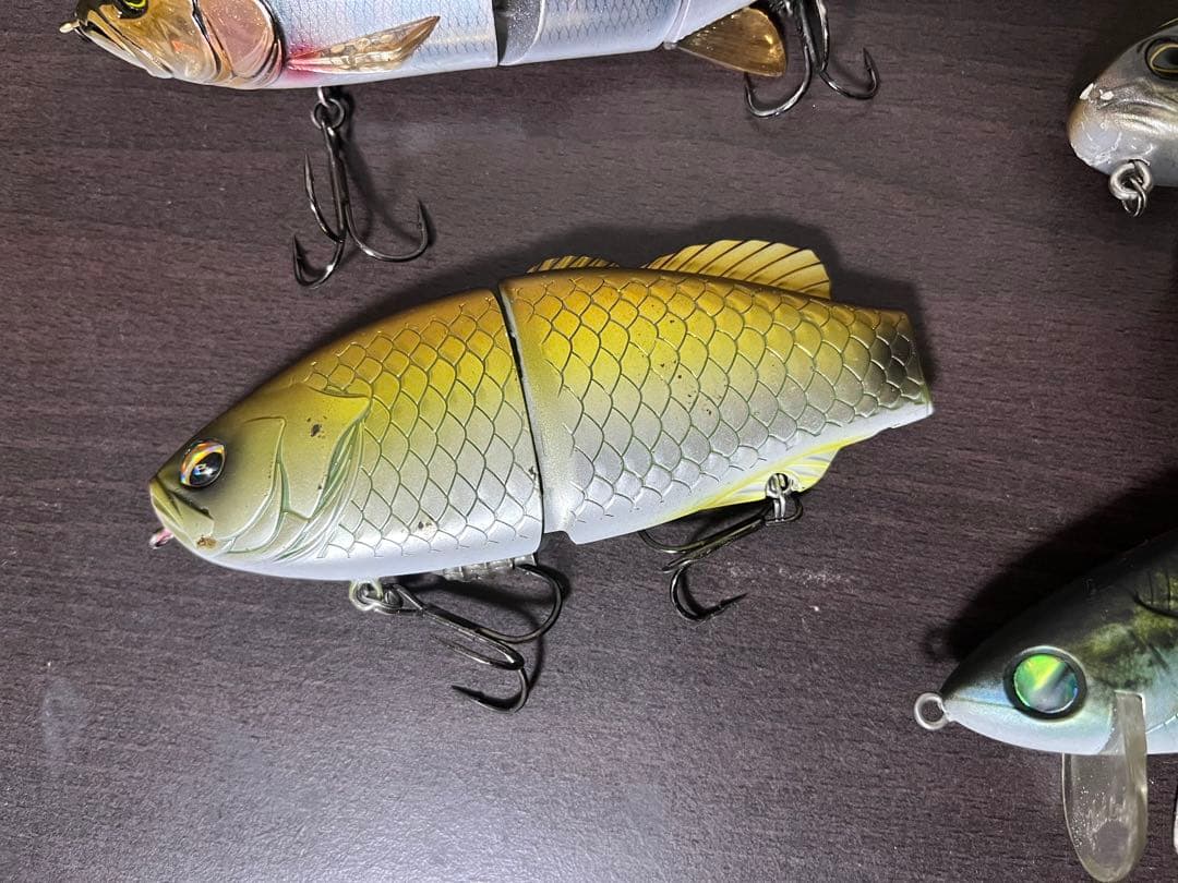 ビッグベイトルアー 6点セット　ダウズスイマー180他　中古