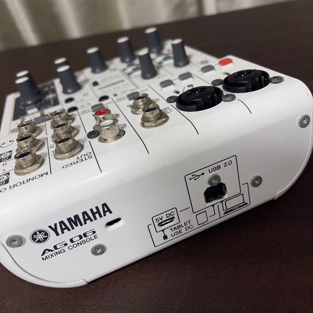 【おまけ有】YAMAHA AG06 ミキサー Apple純正カメラアダプタ