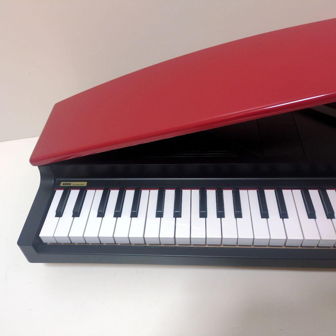 KORG micro PIANO 日本製 電子ピアノ コルグ レッド61鍵盤