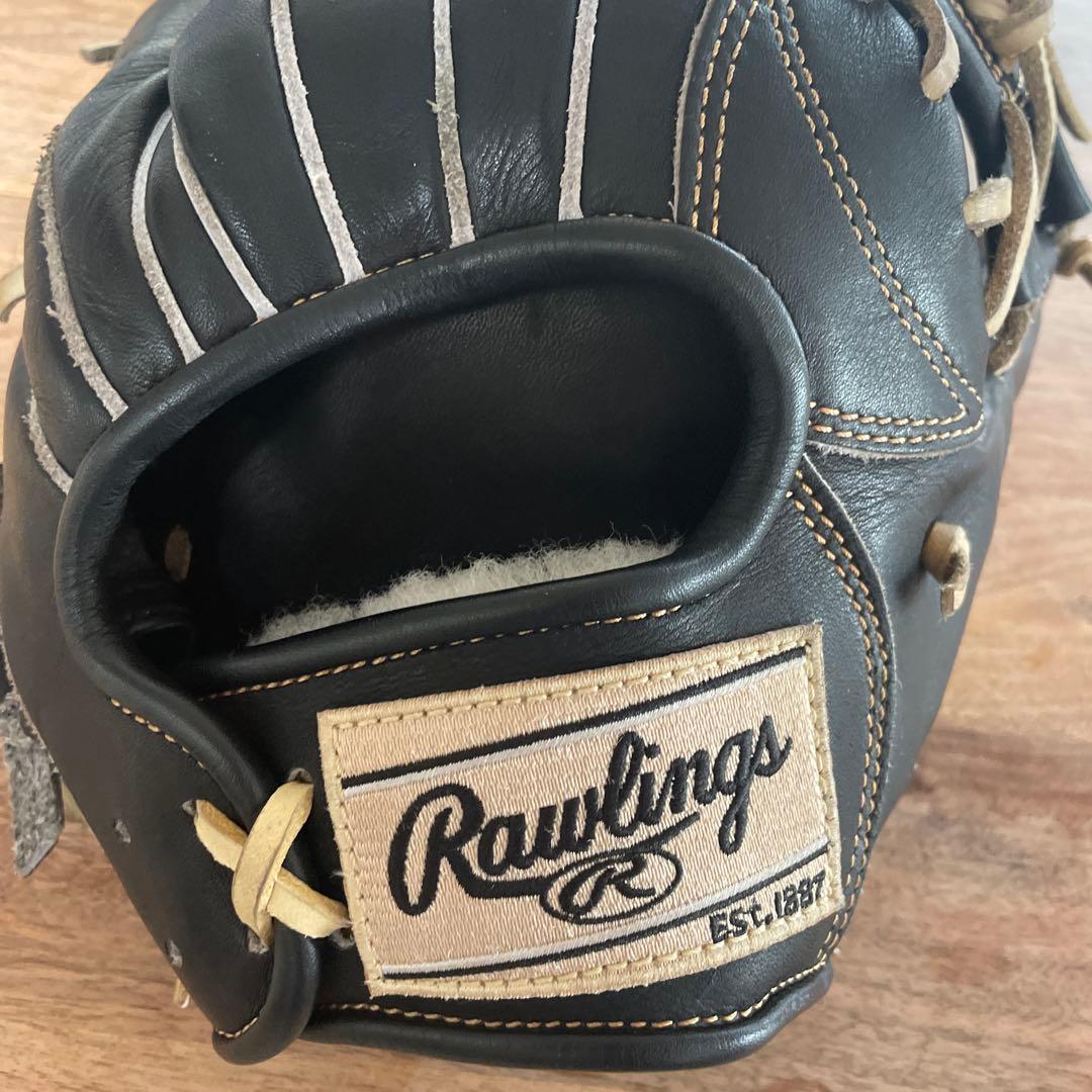 Rawlings 軟式グローブ 黒　美品