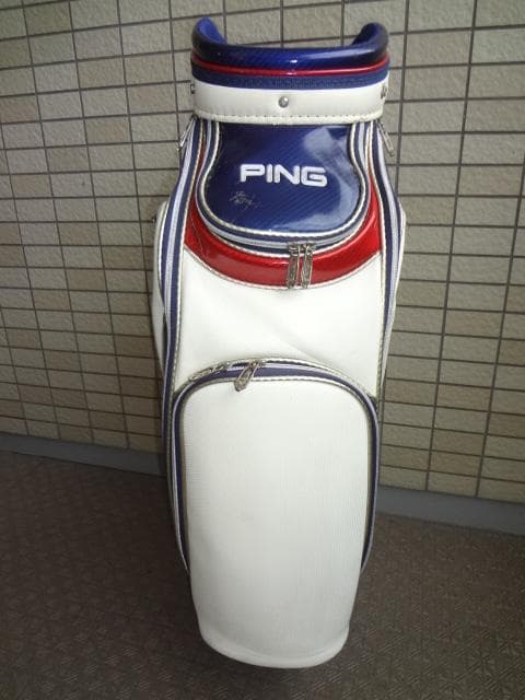 PING / ピン 限定品 9.5型 3点式 豪華キャディバッグ USED