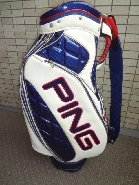 PING / ピン 限定品 9.5型 3点式 豪華キャディバッグ USED