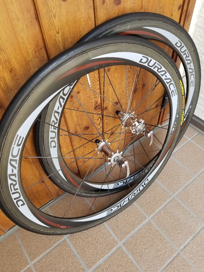 シマノ DURA-ACE WH-7801 カーボン チューブラー ホイールセット
