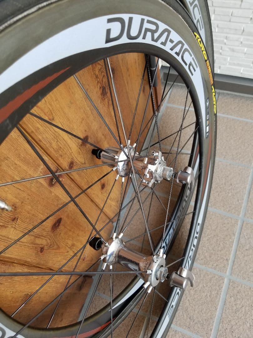 シマノ DURA-ACE WH-7801 カーボン チューブラー ホイールセット