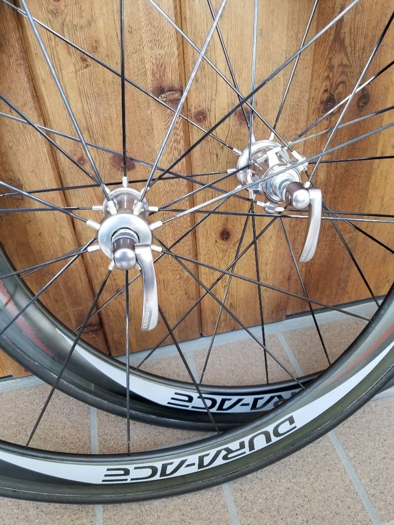シマノ DURA-ACE WH-7801 カーボン チューブラー ホイールセット