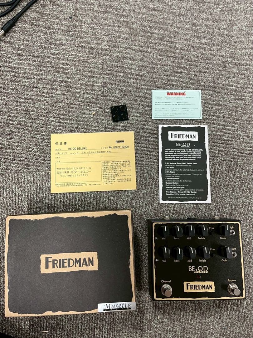 【完品】FRIEDMAN BE-OD DELUXE