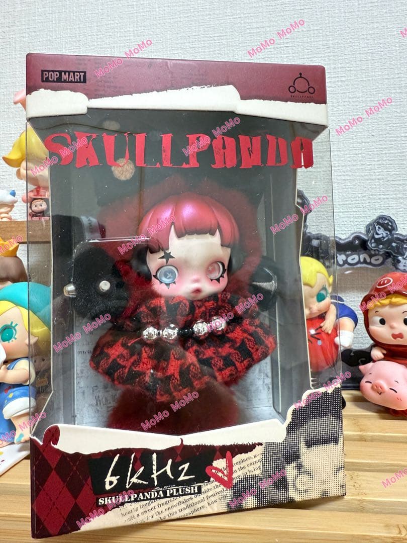 POPMART SKULLPANDA ぬいぐるみ 6kHz 海外限定