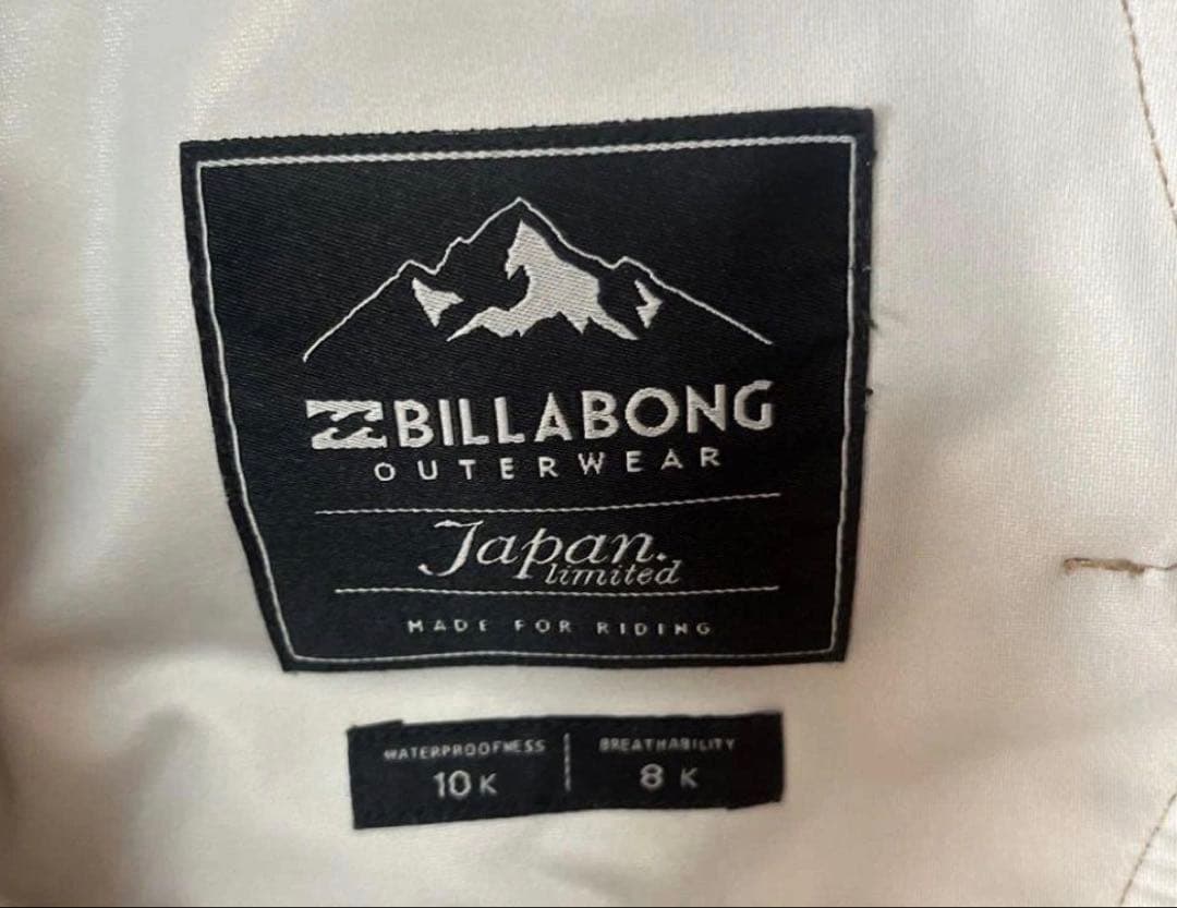 BILLABONG フード付きスノーボードウェア S