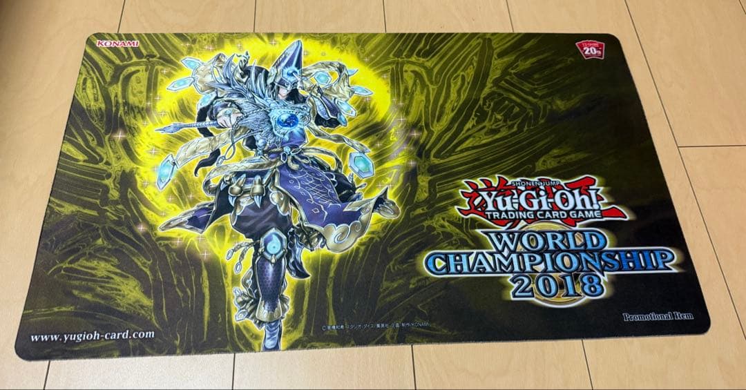 遊戯王OCG 黒衣之詔刀師 公式プレイマット　WCS2018