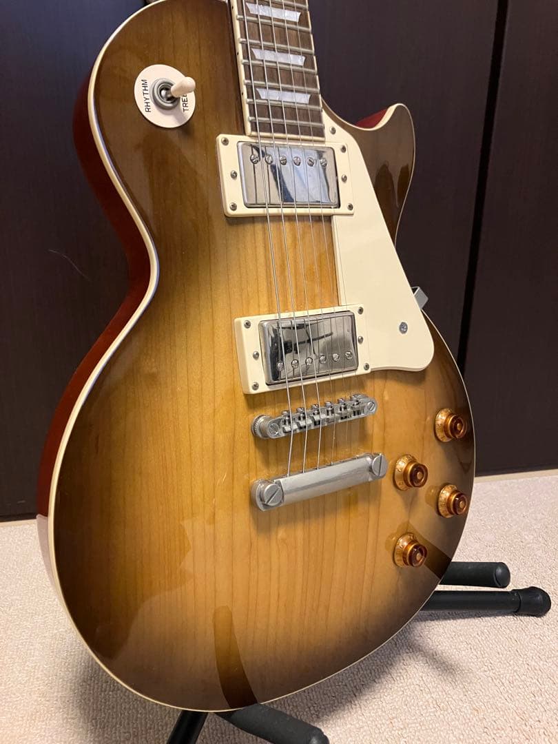 エピフォン Epiphone レスポールスタンダード 美品 人気のハニーバースト