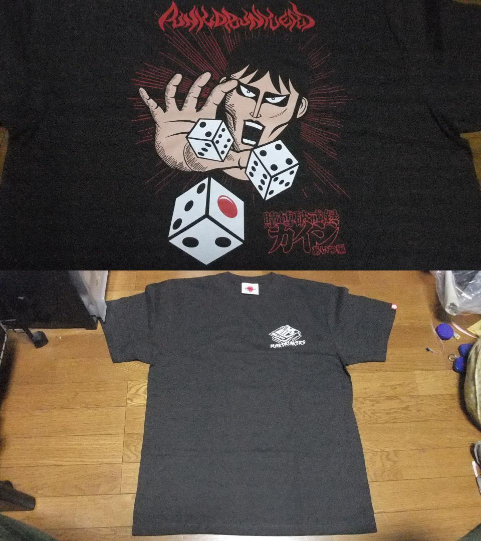 punkdrunkers XXL パンクドランカーズ 未使用 カイジ Tシャツ