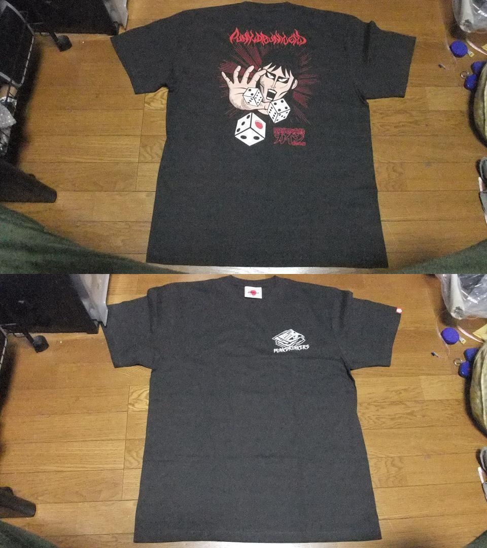 punkdrunkers XXL パンクドランカーズ 未使用 カイジ Tシャツ