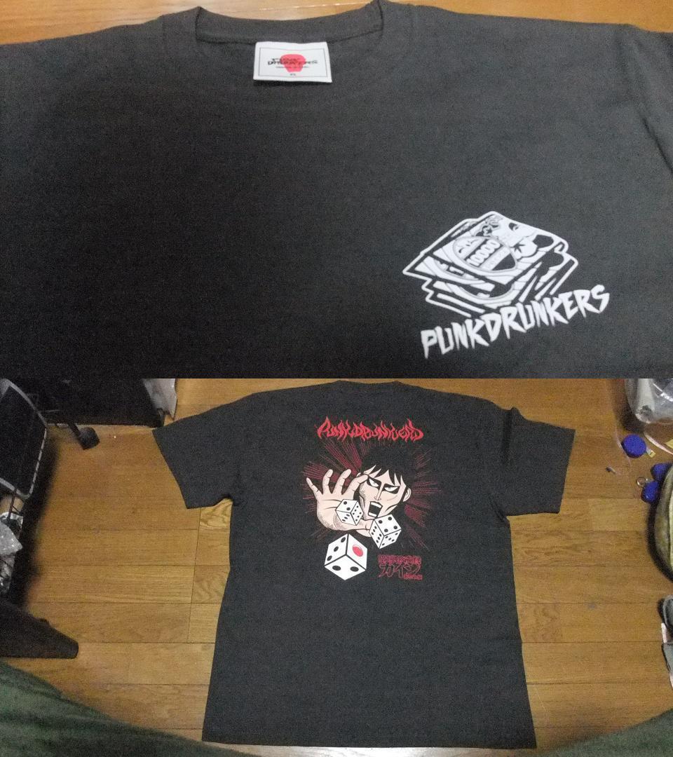 punkdrunkers XXL パンクドランカーズ 未使用 カイジ Tシャツ