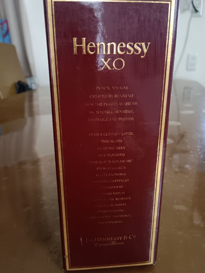 Hennessy X.O. コニャック　箱あり