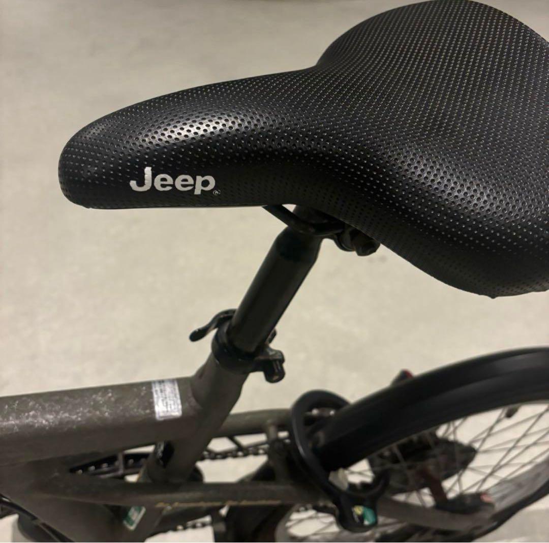 Jeep 折りたたみ自転車 グレー