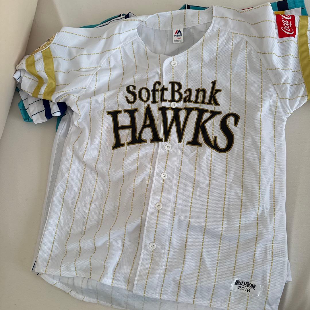【SoftBank Hawks5点入手困難】鷹の祭典 ユニフォームセットL
