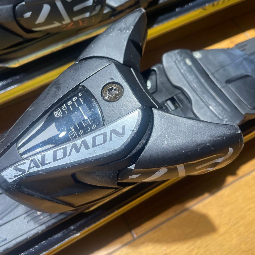 【値下げ】salomonサロモンX-KART164 金具セット　小中回り志向