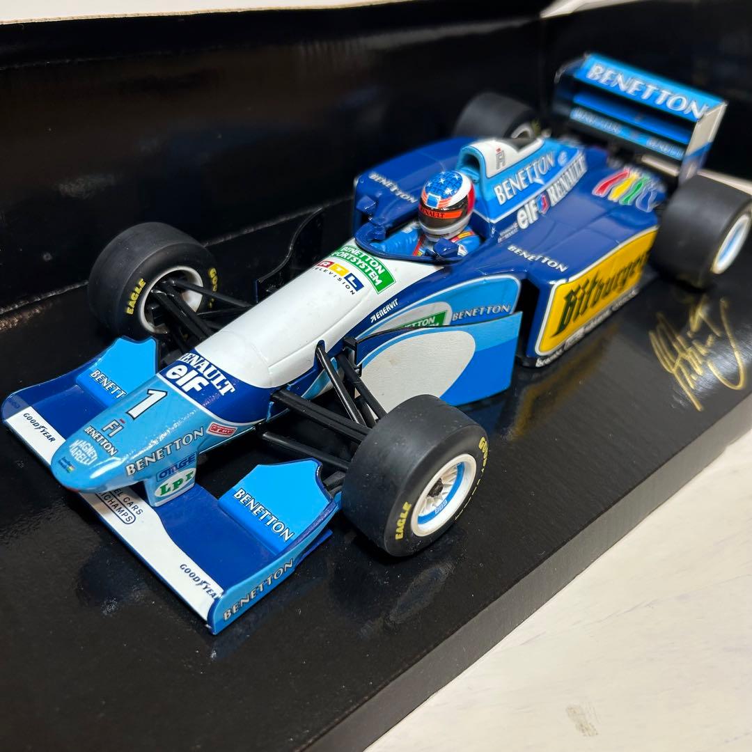 MINICHAMPS ベネトンルノー ミハエル・シューマッハ 1/18