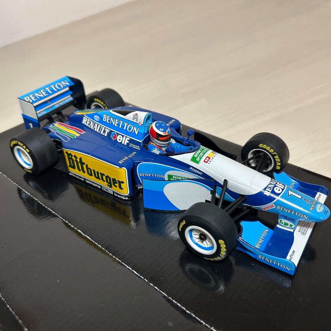 MINICHAMPS ベネトンルノー ミハエル・シューマッハ 1/18