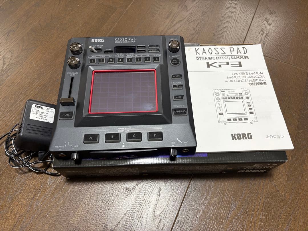 KORG KAOSS PAD ダイナミックエフェクトサンプラーKP3動作確認済
