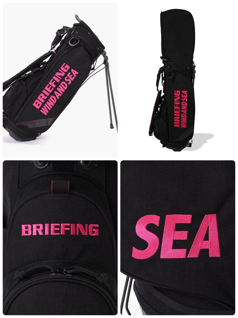 ゴルフバッグ・キャディバッグ WIND AND SEA BRIEFING GOLF CR-4 #03