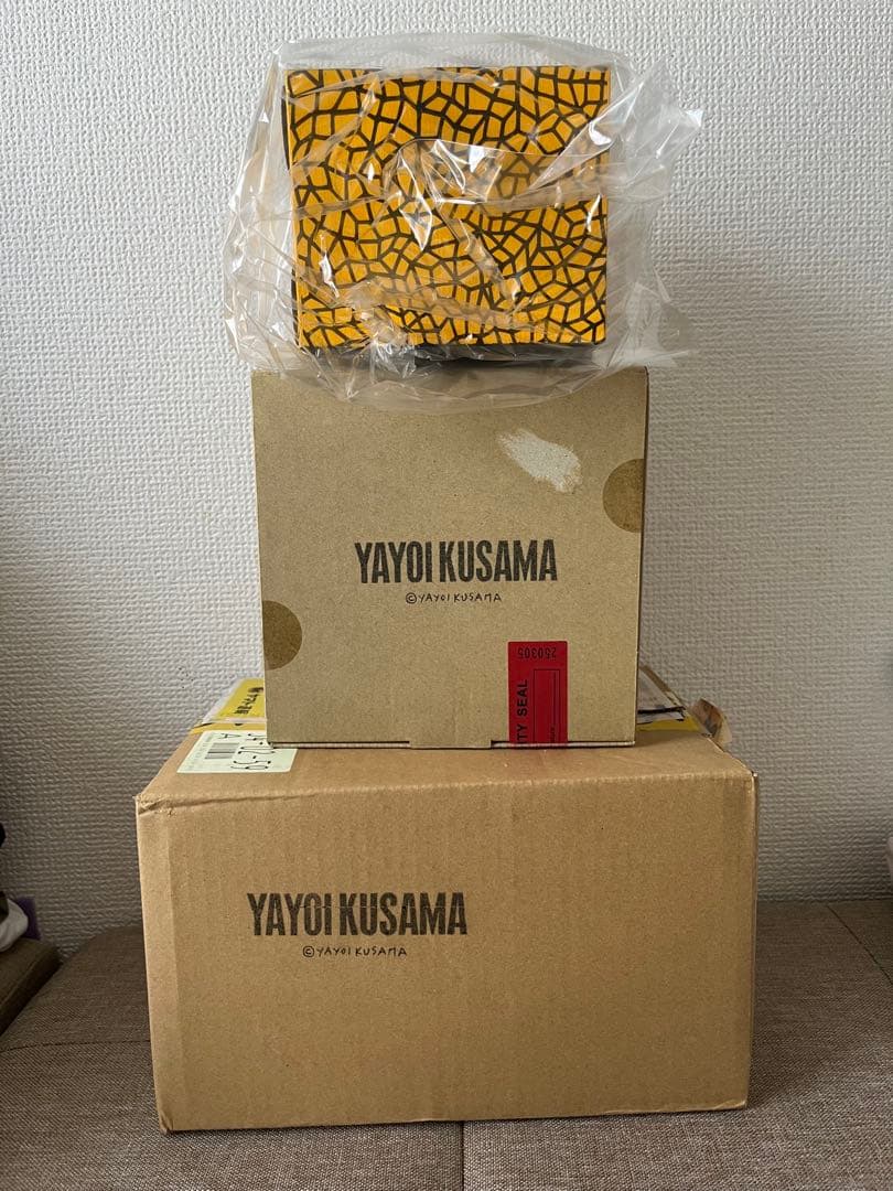 美品 草間彌生 展 かぼちゃ 展示用オブジェ YAYOI KUSAMA