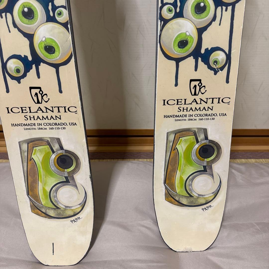 スキー板　ICE LANTIC SHAMAN 184cm