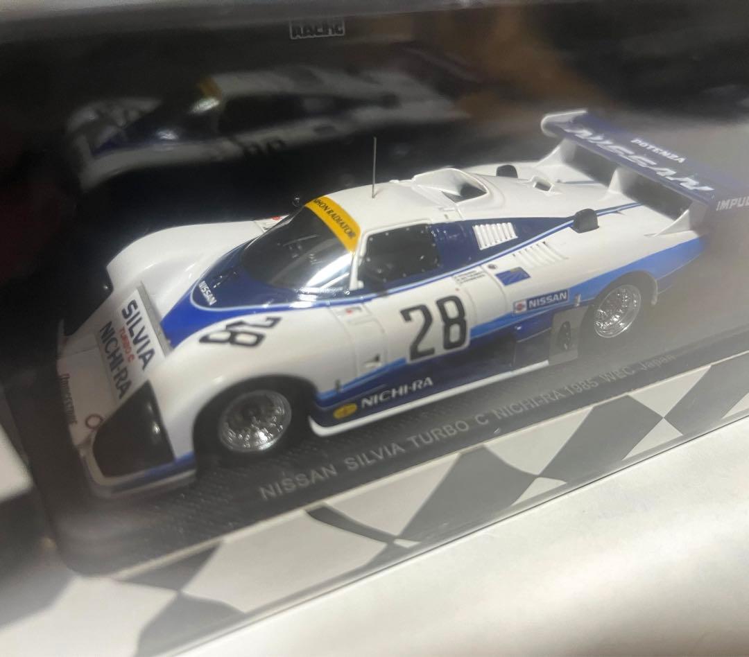 エブロ 1/43 日産SILVIA ターボC ニチラ1985