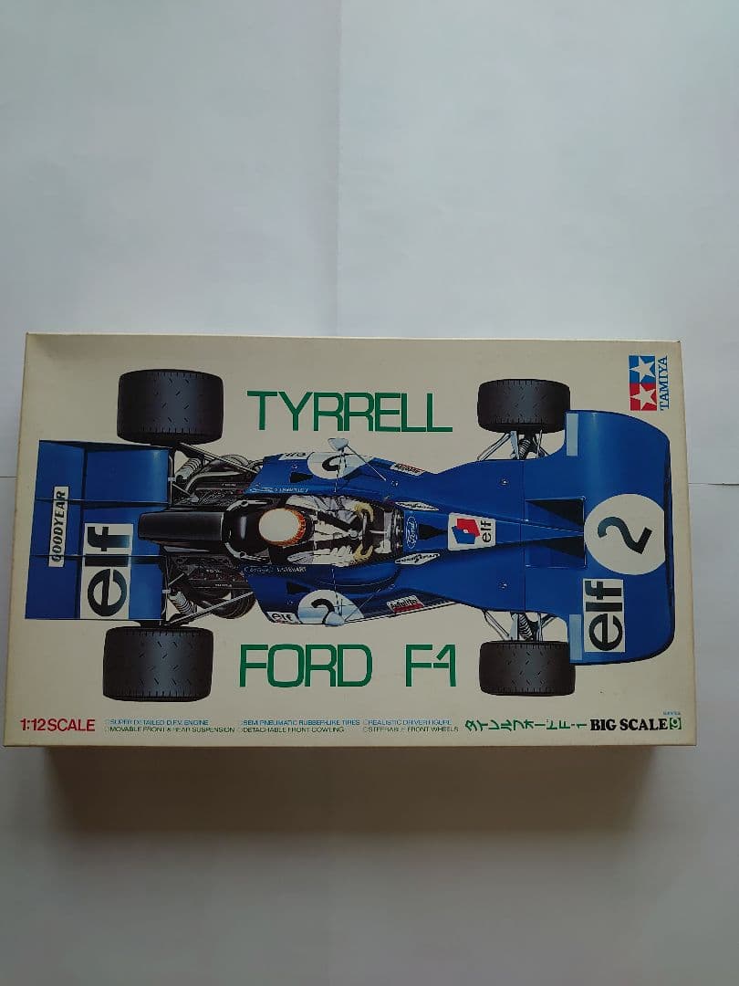 タミヤ1/12タイレルフォードF1