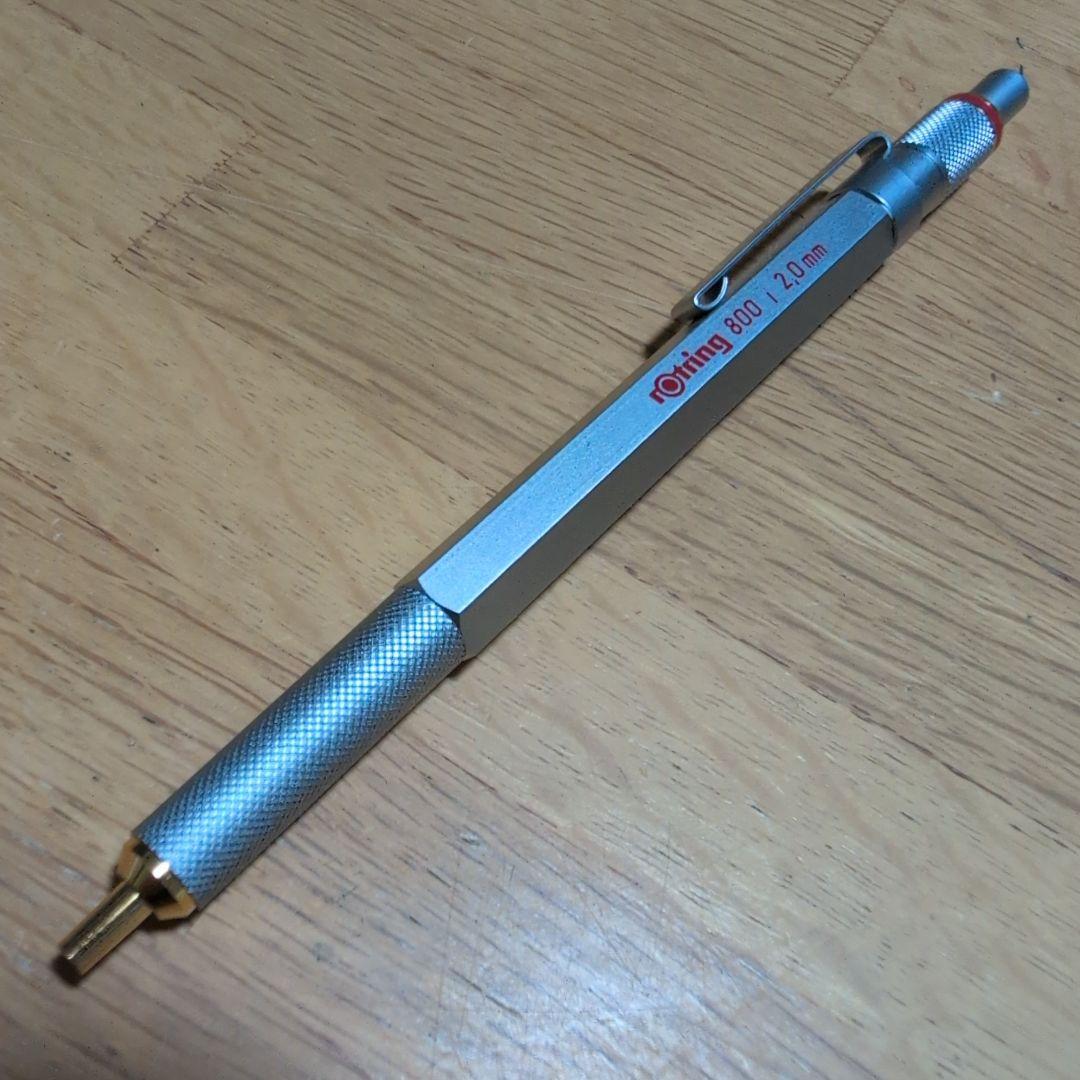 rotring 800 2.0mm シルバー　美品