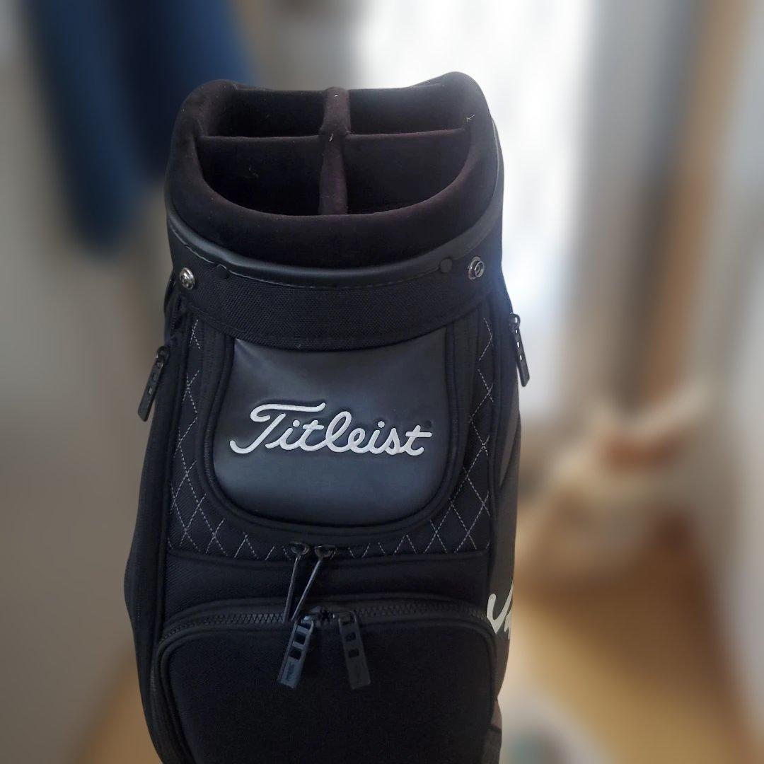 Titleist ゴルフバッグ ブラック/レッド