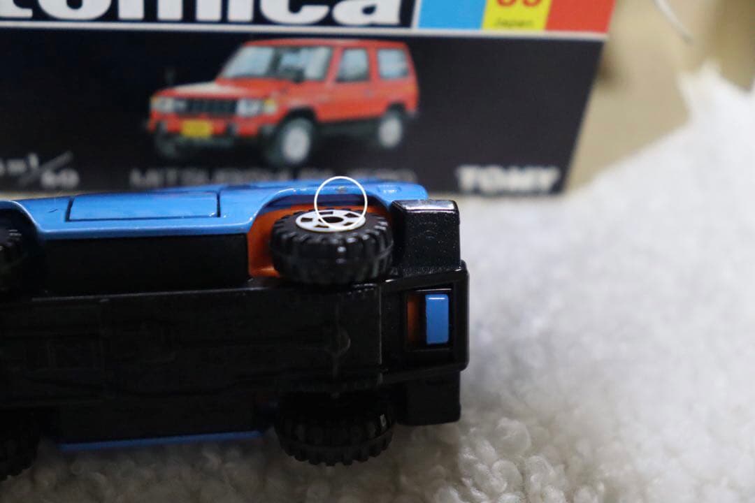 丸栄特注　三菱　パジェロ　黒箱　日本製　NO69 トミカ　tomica