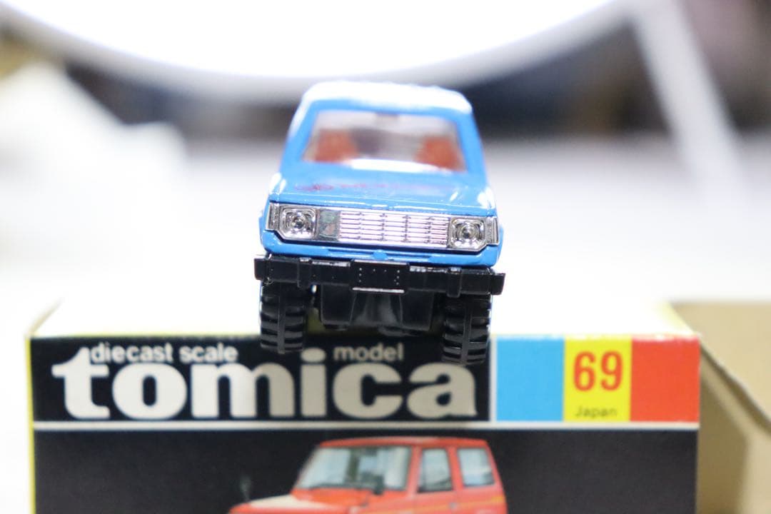 丸栄特注　三菱　パジェロ　黒箱　日本製　NO69 トミカ　tomica