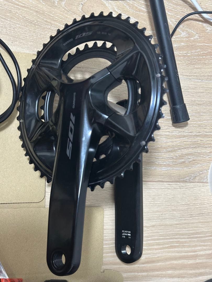 Shimano 105 コンポーネントセット ブラック