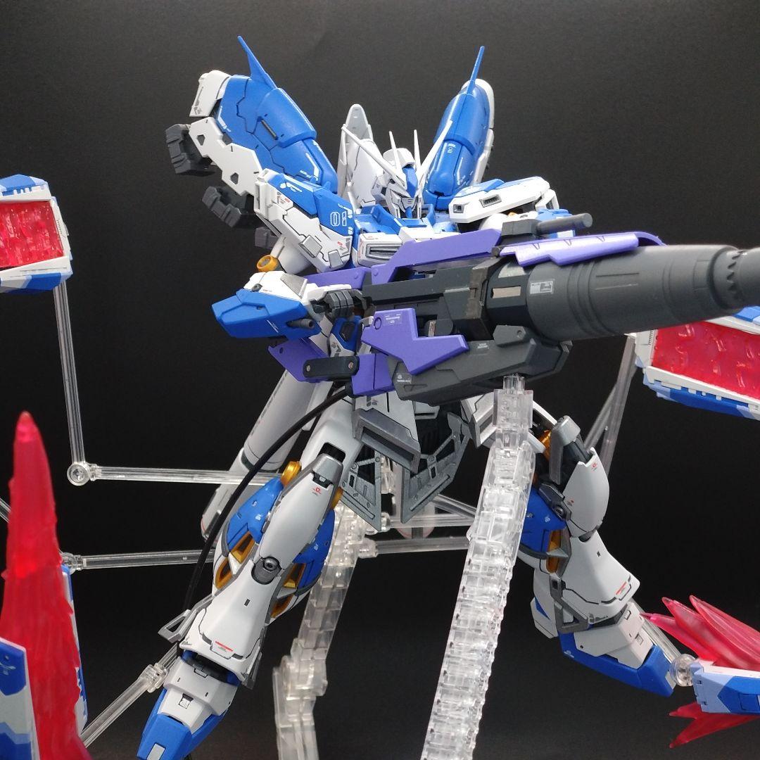 RG hi-νガンダム ハイニューガンダム ハイメガ 【全塗装完成品】