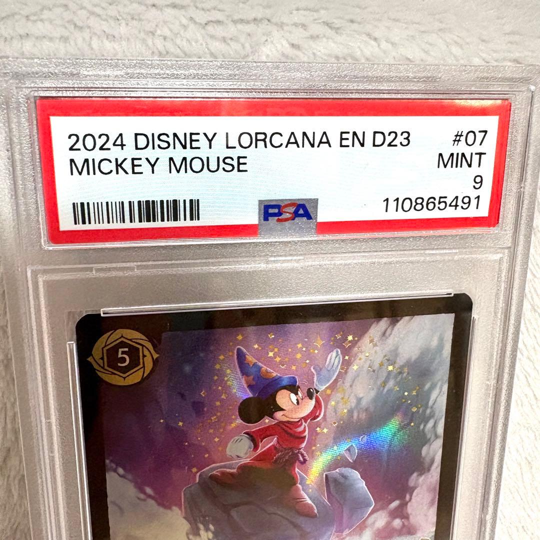 【新品】 PSA9 ロルカナ カード D23 Expo限定 ディズニー ミッキー